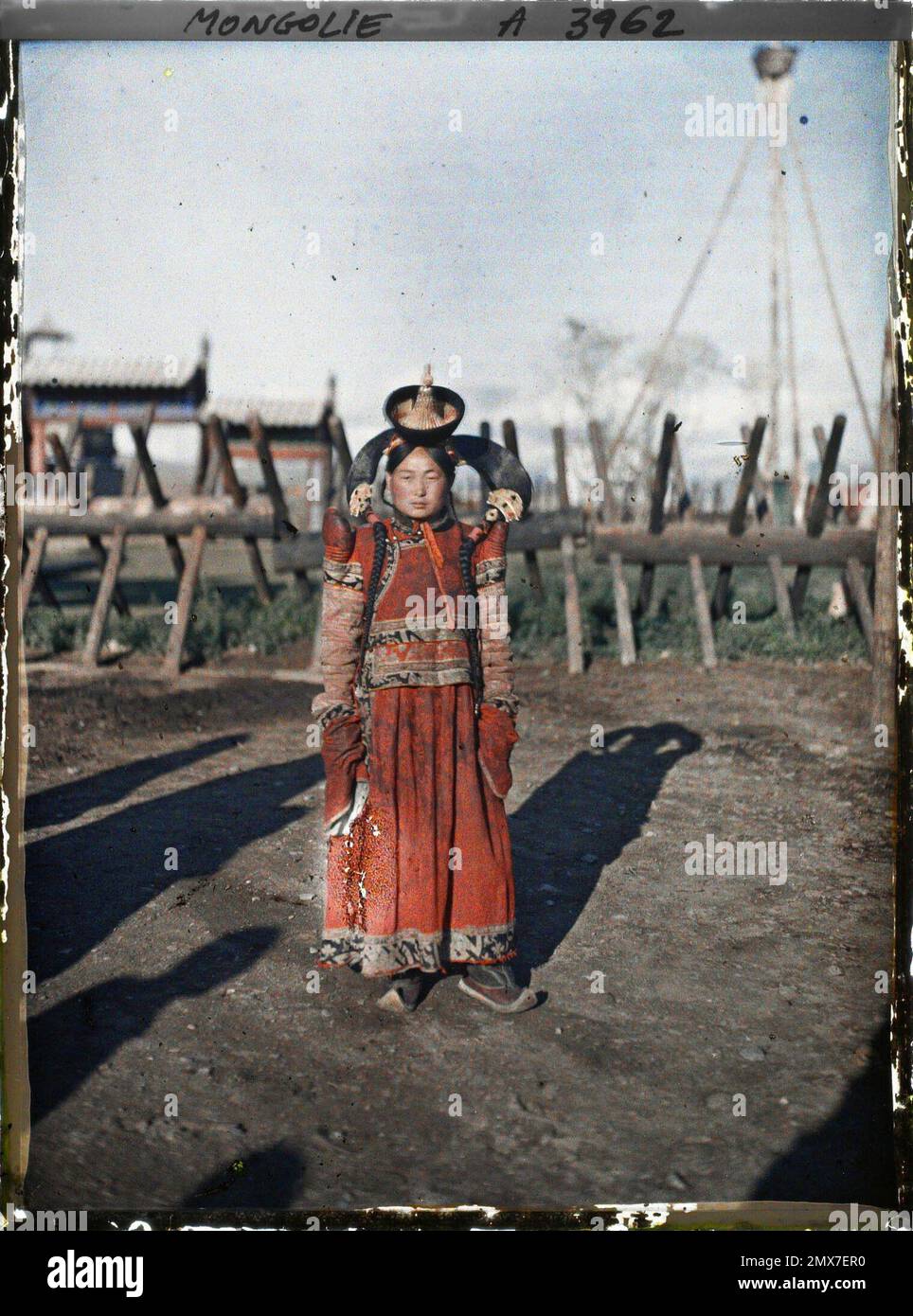 Ourga, Mongolia a married woman Khalkha , 1913 - Mongolia - Stéphane ...