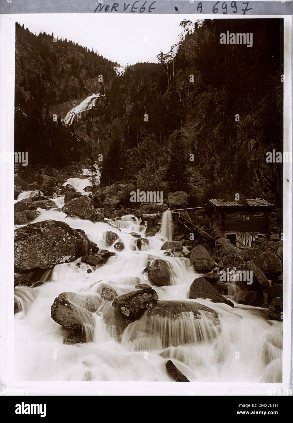Cascade 10 kilometers from odda hi-res stock photography and images - Alamy