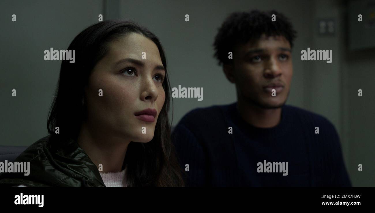 THE RECRUIT, from left: Fivel Stewart, Daniel Quincy Annoh, W.T.F.I.O.H ...