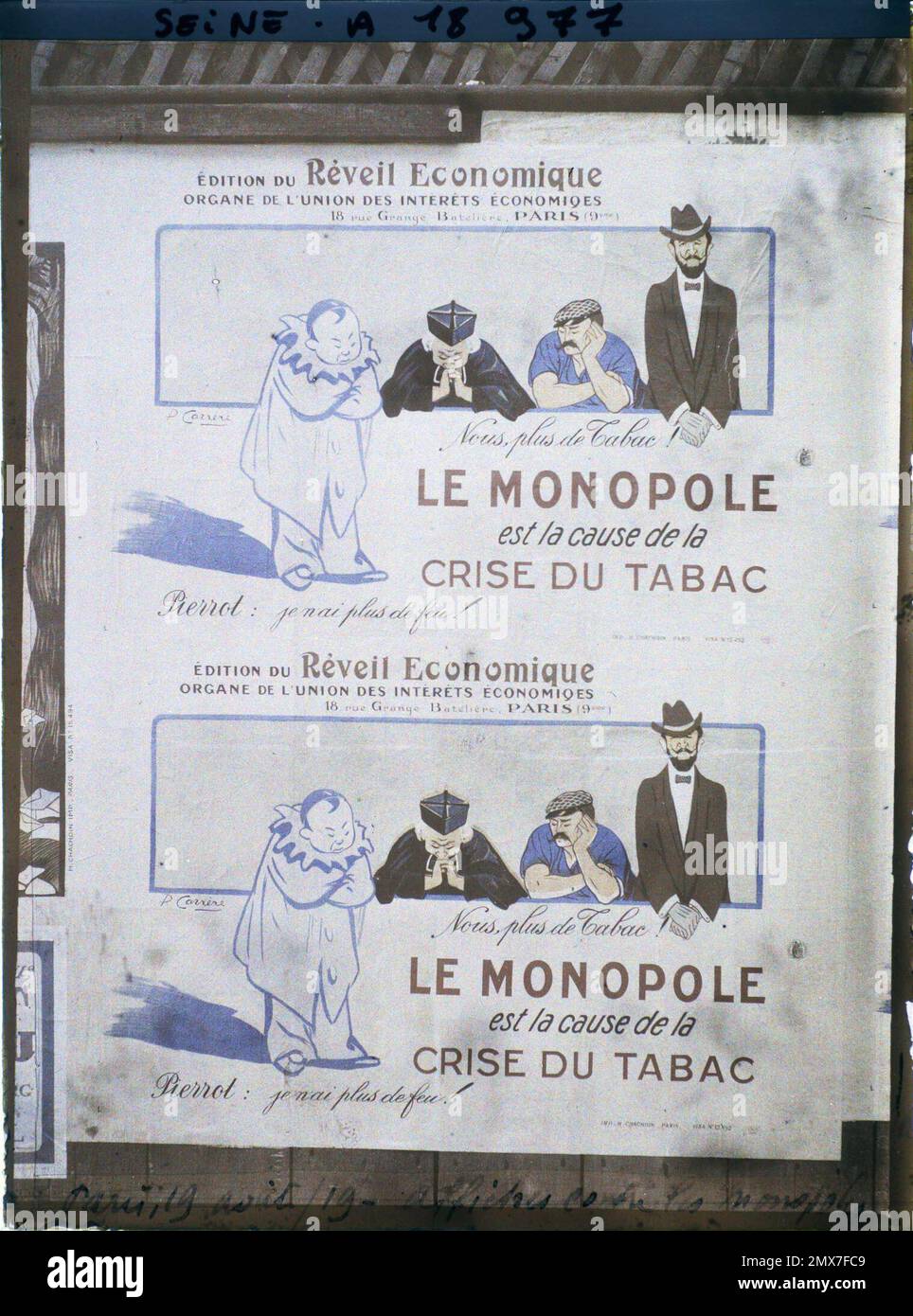 Paris, France displays the Union of Economic Interests against State ...