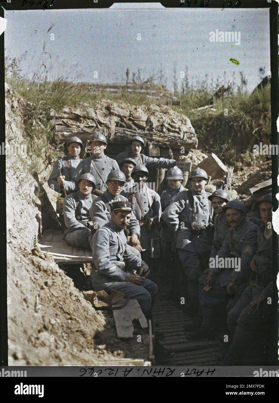 Hirtzbach, Haut-Rhin, Alsace, first-line trench , 1917 - Alsace - Paul ...