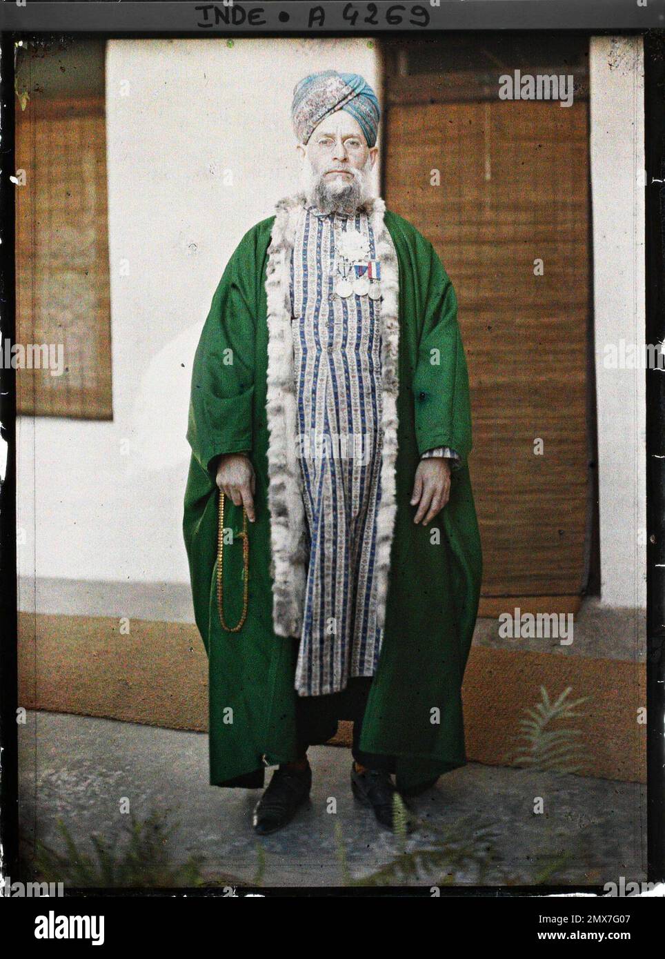 Delhi, Indies the Muslim high priest (sic) of Delhi, Mr. Maulvi Sayed ...