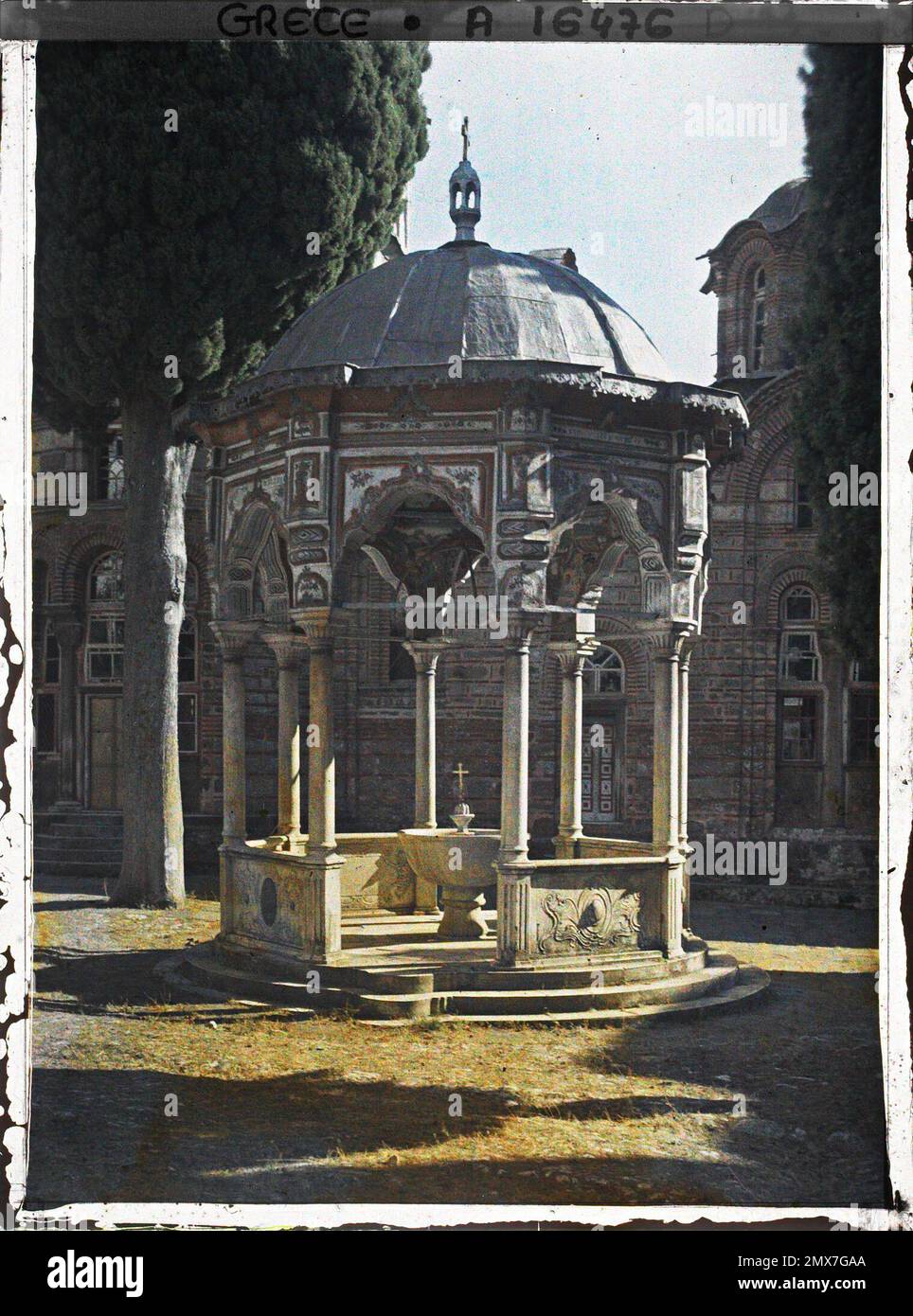 The Hilandar monastery, Greece , 1918 - Greece - Fernand Cuville ...