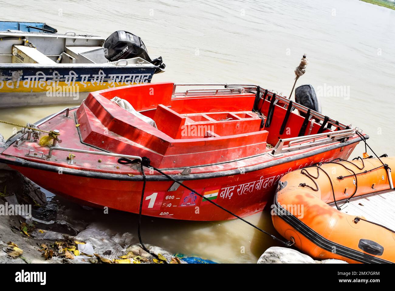 Ganga as seen in Garh Mukteshwar, Uttar Pradesh, India, River Ganga is ...