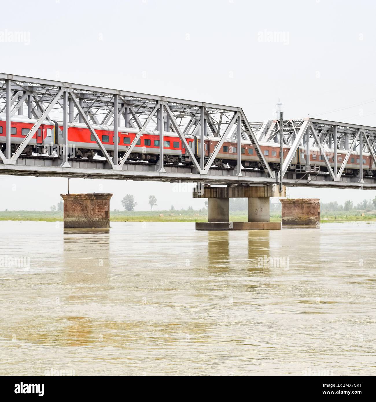 Ganga as seen in Garh Mukteshwar, Uttar Pradesh, India, River Ganga is ...