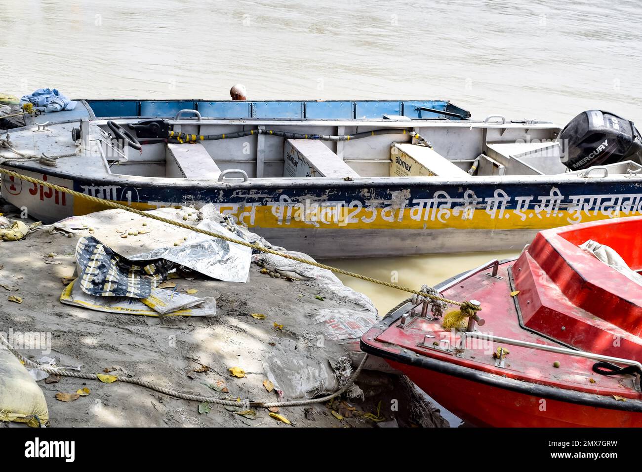 Ganga as seen in Garh Mukteshwar, Uttar Pradesh, India, River Ganga is ...