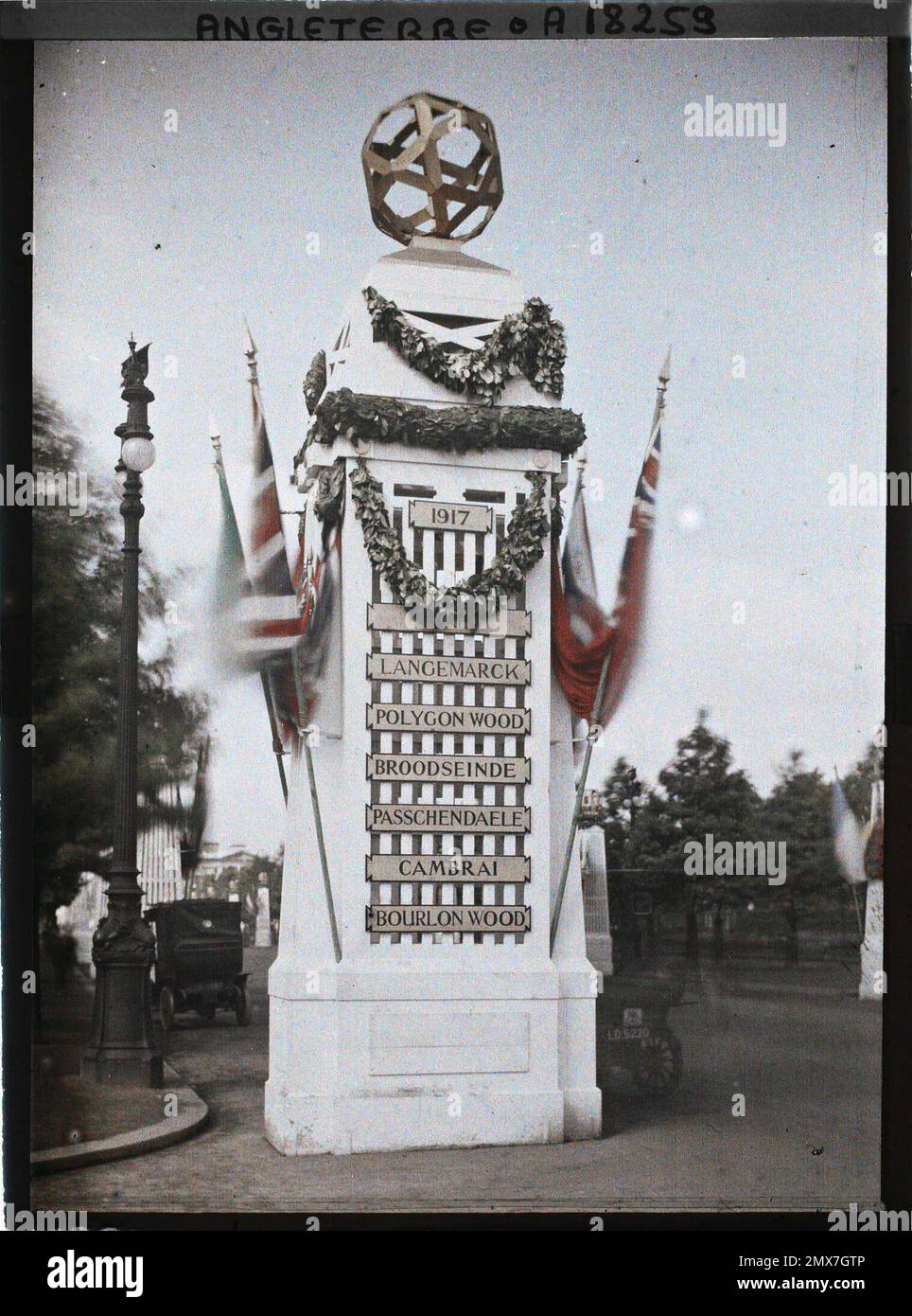 London, England one of the monuments dedicated to British victories ...