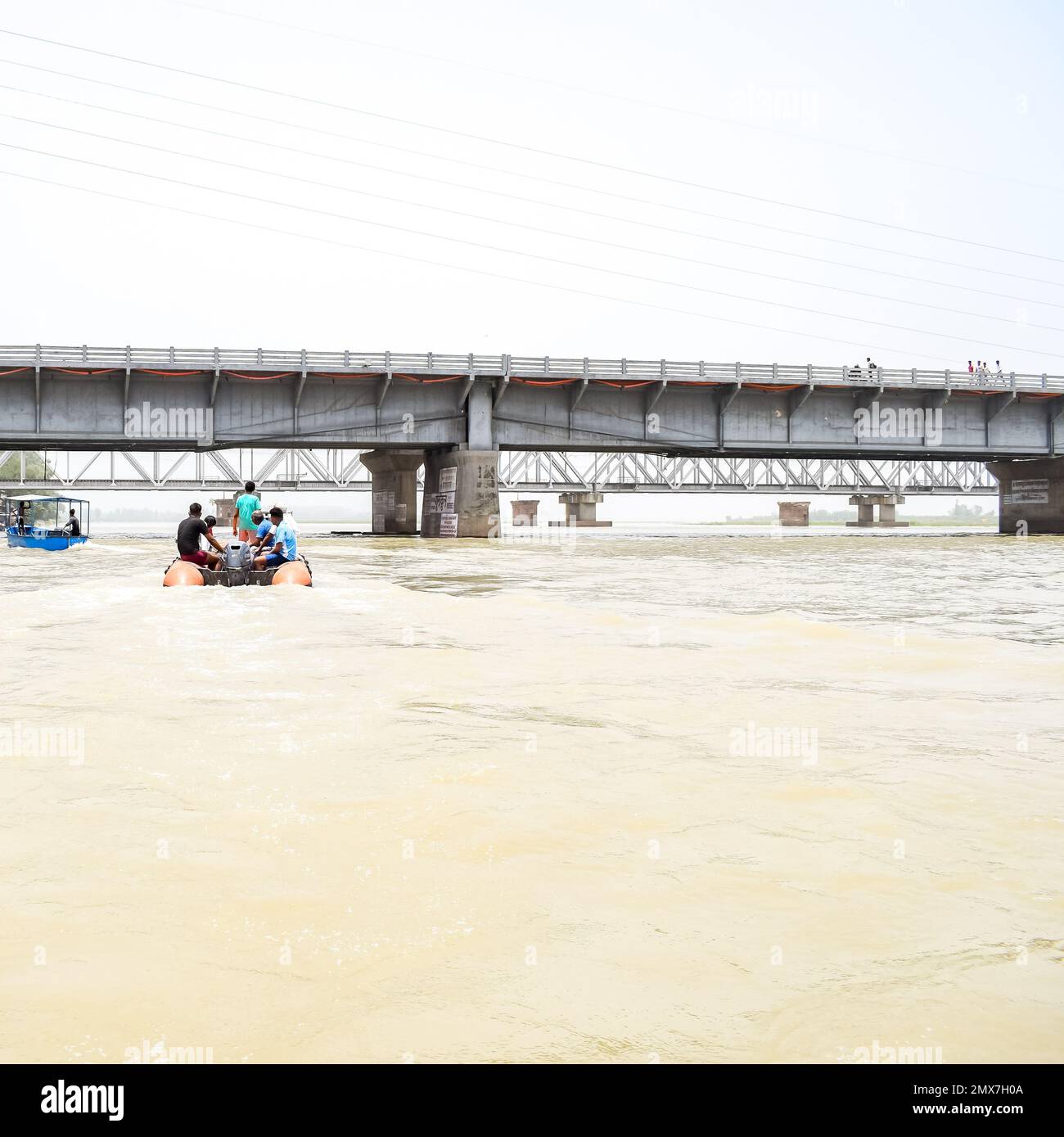 Ganga as seen in Garh Mukteshwar, Uttar Pradesh, India, River Ganga is ...