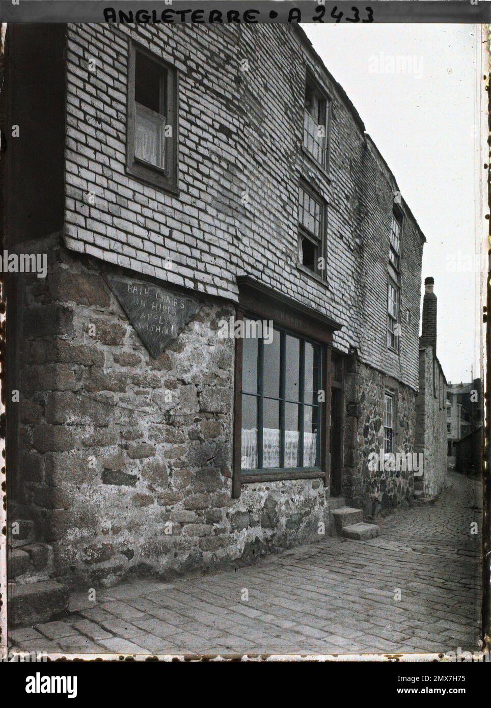 St Ives, Cornwall, England a street , 1913 - England - Auguste Léon ...