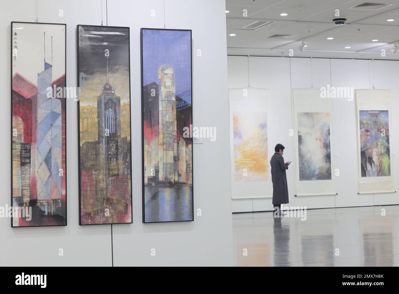 An artwork is displayed in the "Ink Art Transformation - Contemporary ...