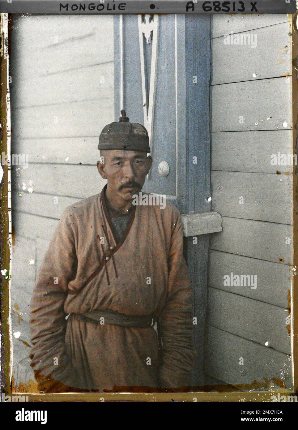 Troïtskosavsk, transbaïkalie portrait of a buff (?) , 1913 - Mongolia ...