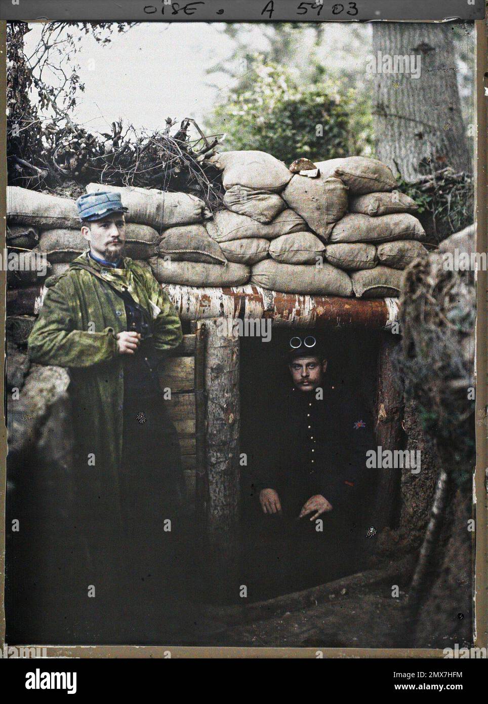 Soldier communication trenches hi-res stock photography and images - Alamy