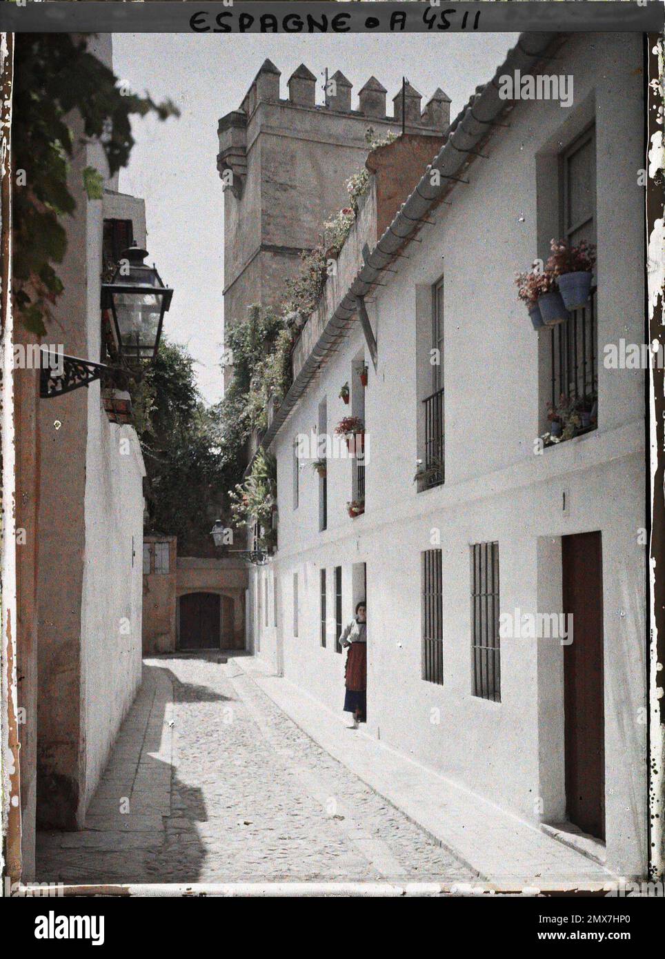 Seville, Spain , 1914 - Spain - Auguste Léon - (June 15 -July 4 Stock ...