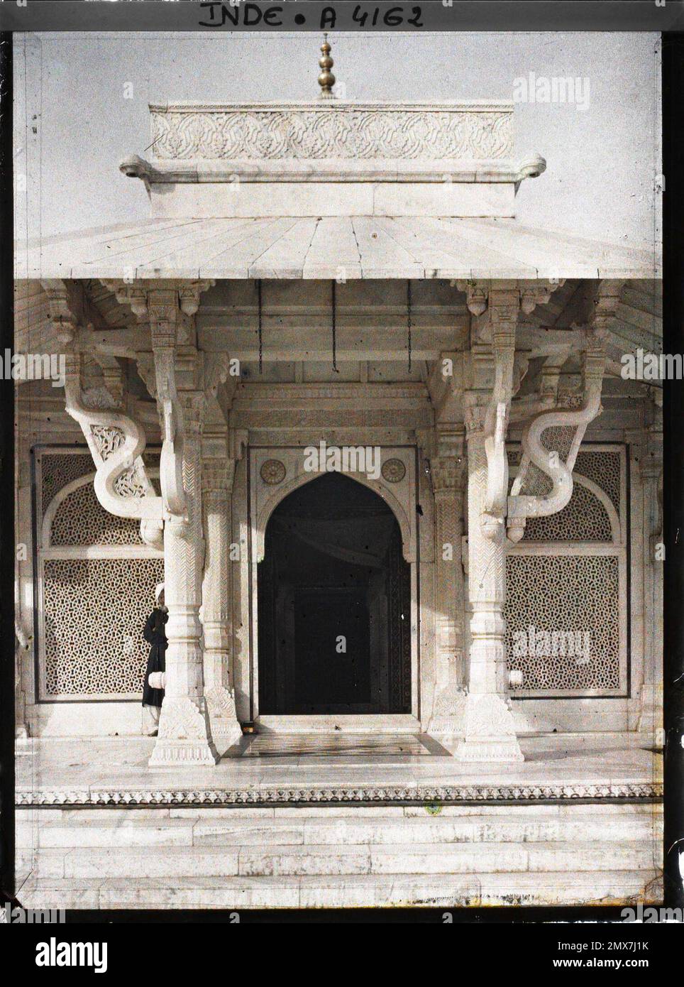 Fatehpur Sikri, Indes Porch of Dargâh (Mausoleum) of Salim Chishti ...
