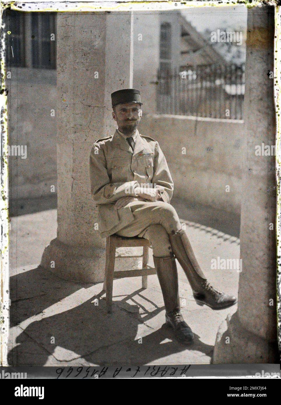 Djeddah, Arabia Commander Cousse, head of the French military mission ...