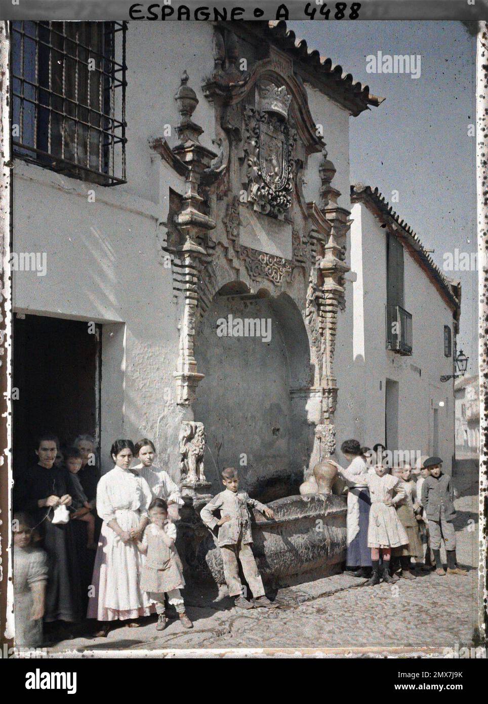 Cordoba, Spain , 1914 - Spain - Auguste Léon - (June 15 -July 4 Stock ...