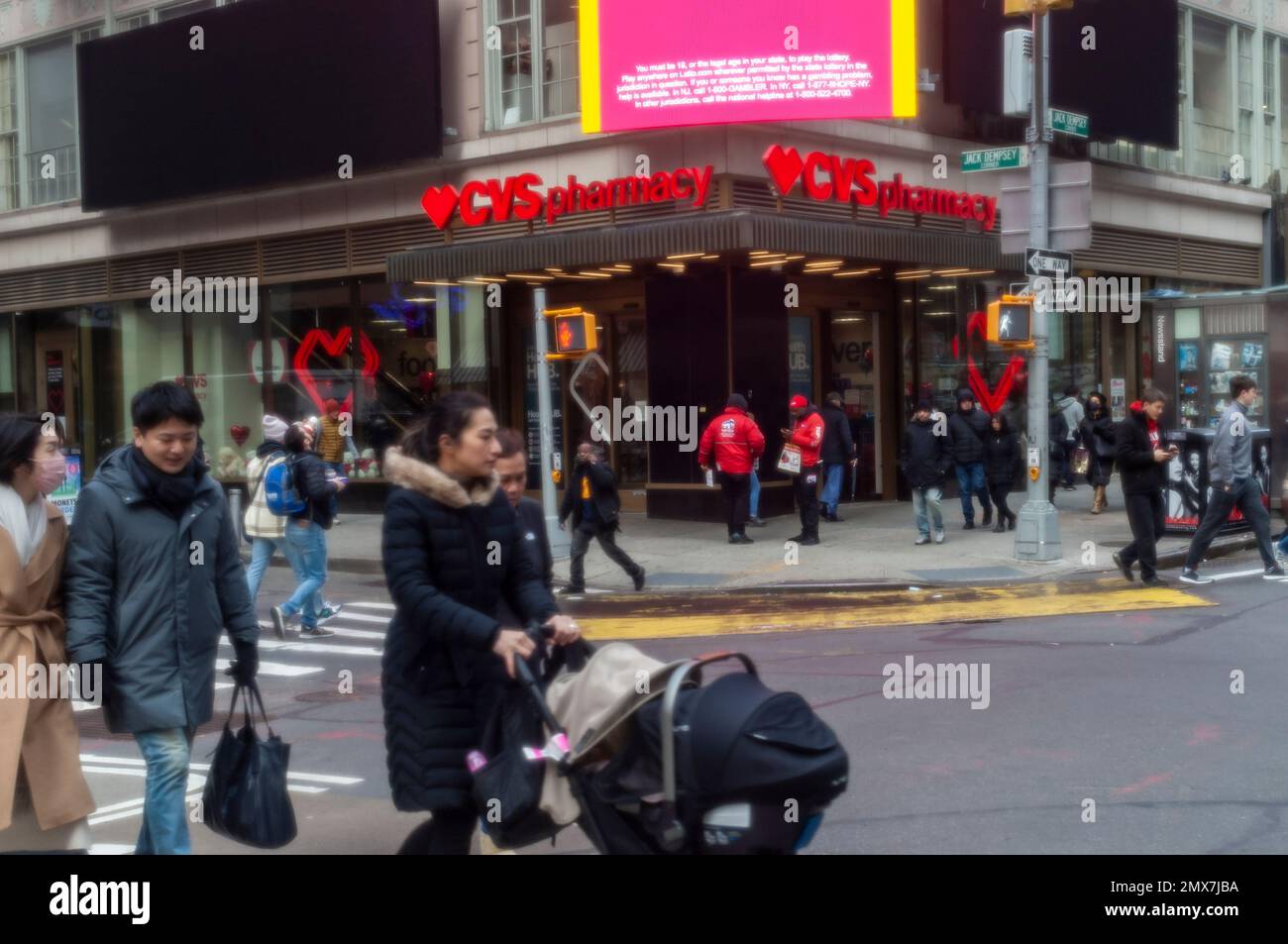 A store in the CVS Health drugstore chain in Midtown Manhattan in New York on Sunday, January 22 ...