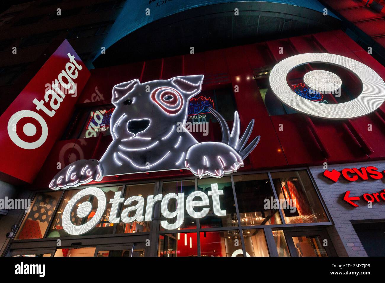The Target store in Times Square in New York on Wednesday, February 1 ...
