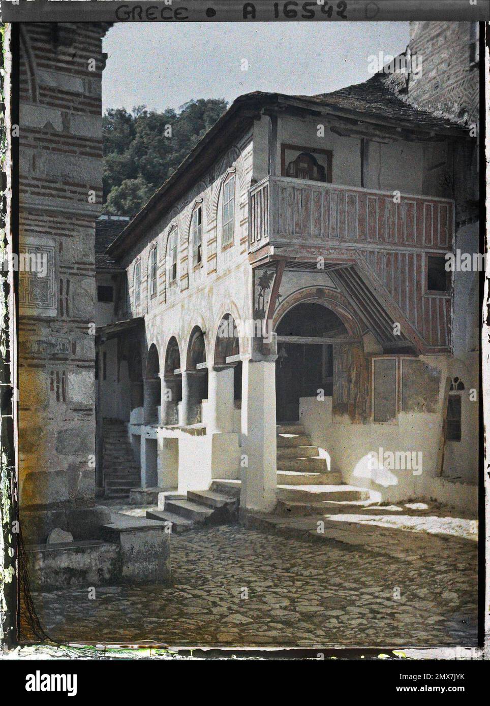 The Hilandar monastery, Greece , 1918 - Greece - Fernand Cuville ...