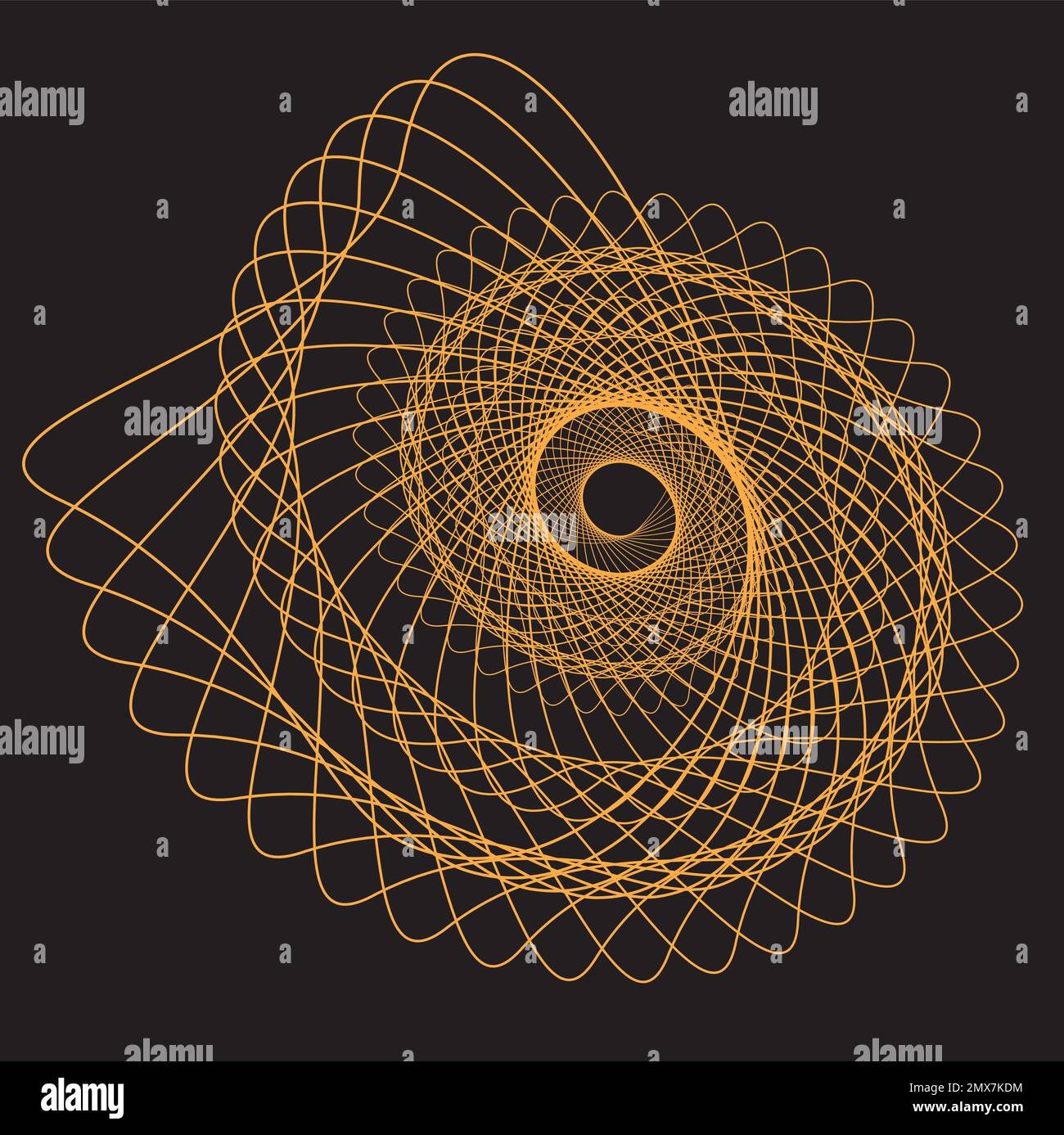 Orange Swirls Swash Logo Ornament Design Stock Vector Image & Art - Alamy