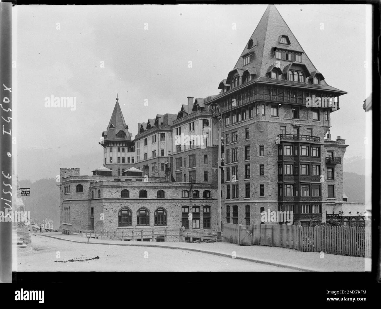 St-Moritz, Switzerland The Palace of St-Moritz , 1912 - Switzerland ...