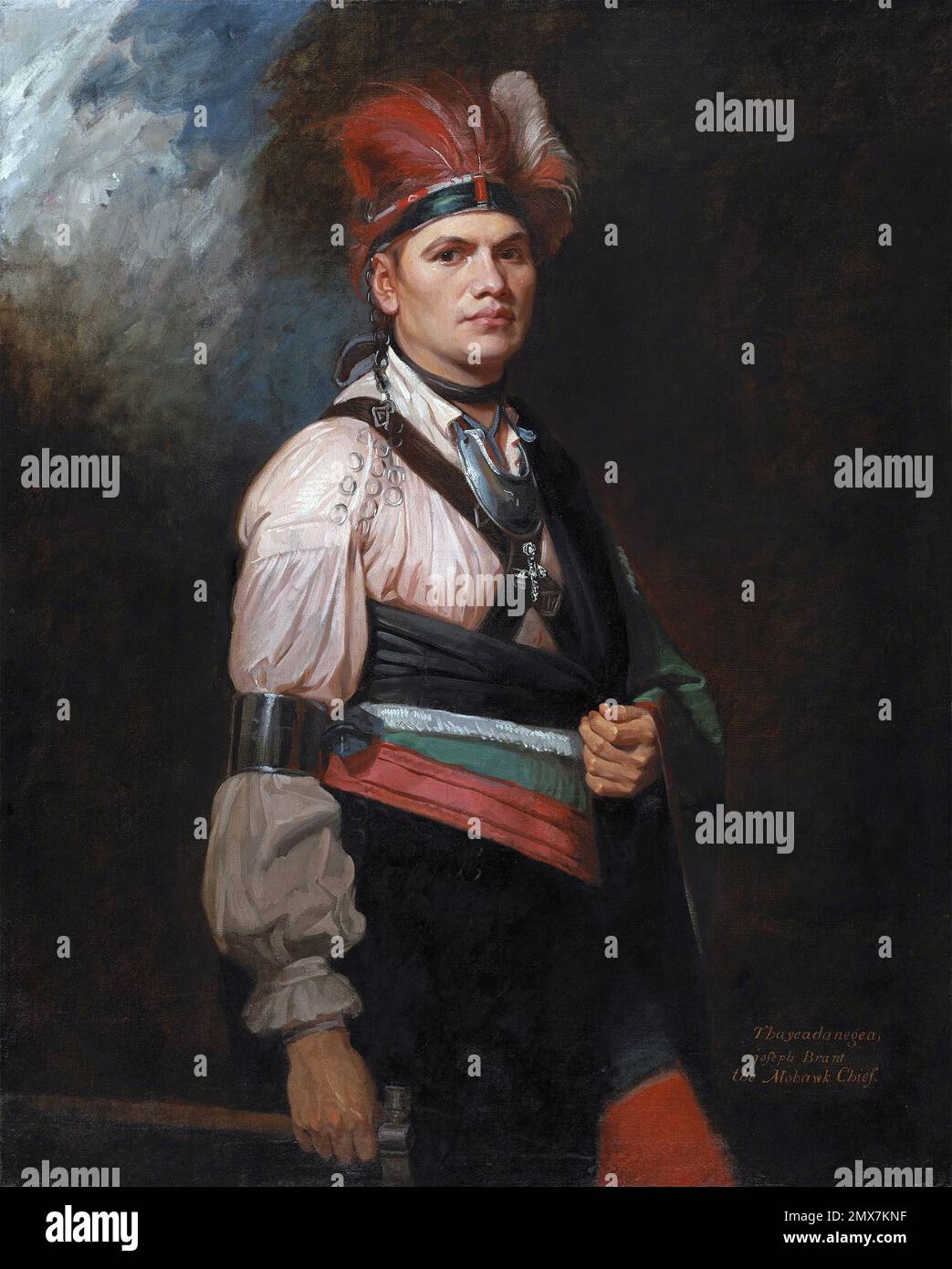 Mohawk indian hi-res stock photography and images - Alamy