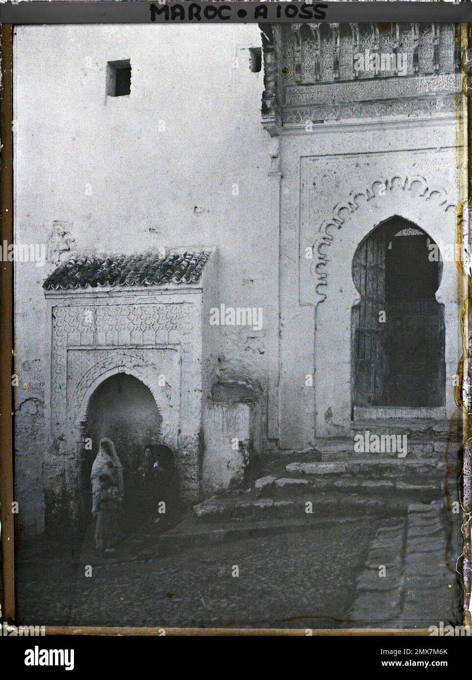Salé, Morocco Entrance to the Merinide Médersa D? Attalaâ , 1912-1913 ...