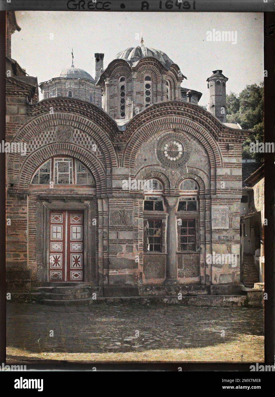 The Hilandar monastery, Greece , 1918 - Greece - Fernand Cuville ...
