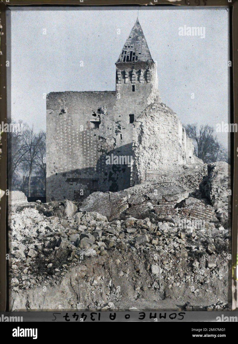 Ham, Somme, France , 1917 - Devastated regions, Somme, Oise, Aisne ...