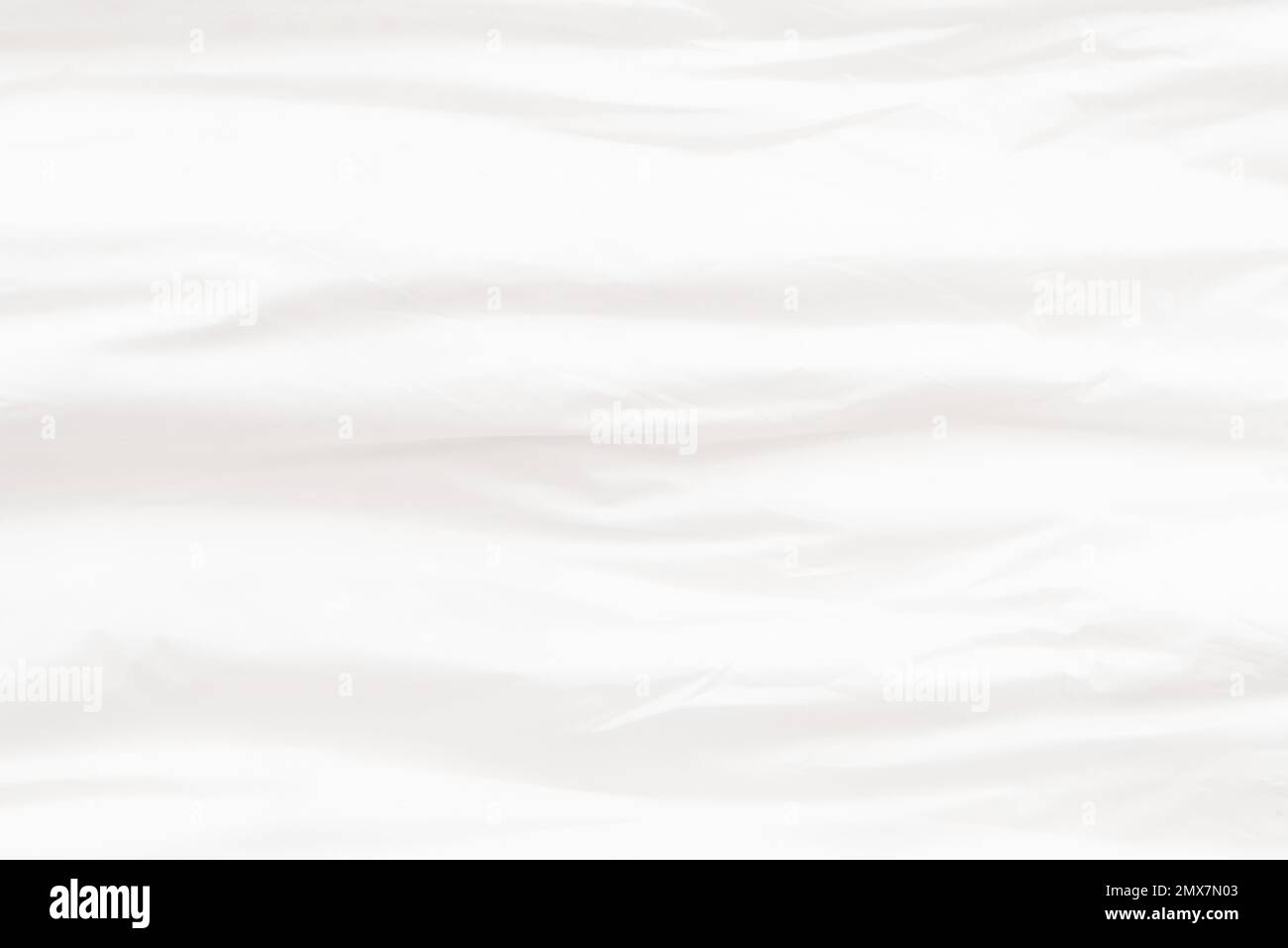 Texture of a white napkin. Water absorbent material. White wrinkled ...