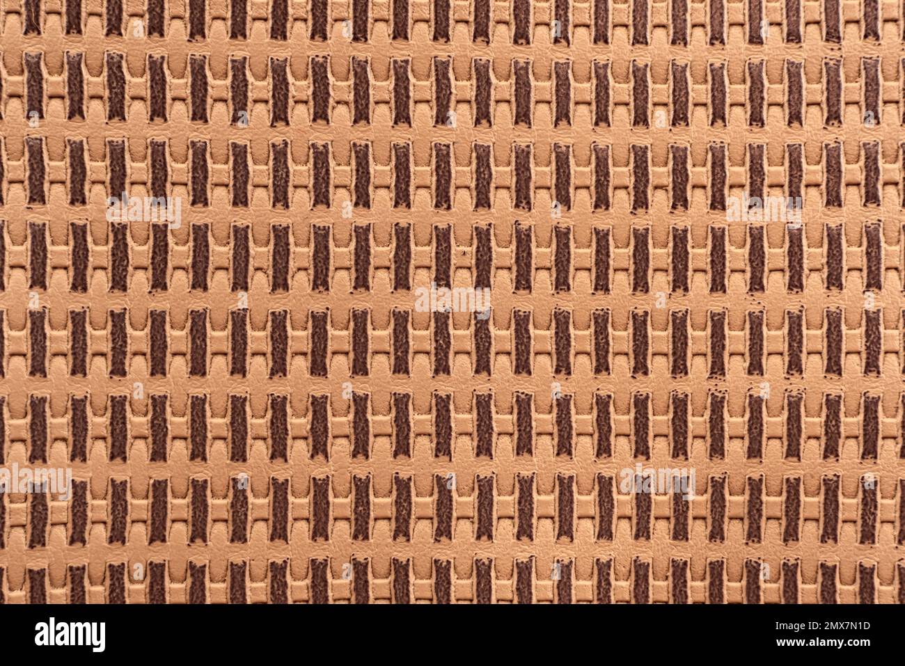 Texture of colored natural leather with a pattern and alternating lines ...