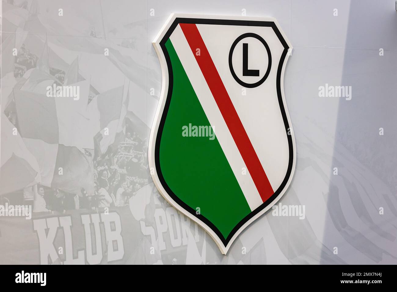 Legia warszawa crest hi-res stock photography and images - Alamy