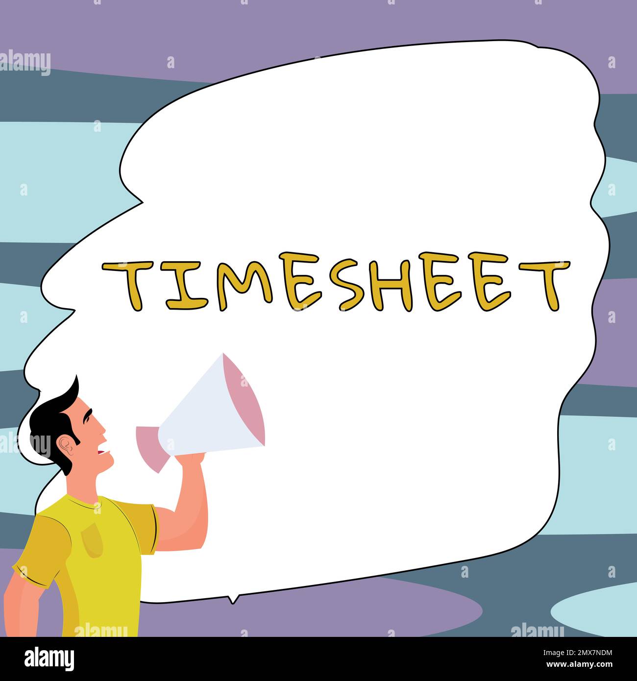 Text sign showing Timesheet. Internet Concept graphical representation ...