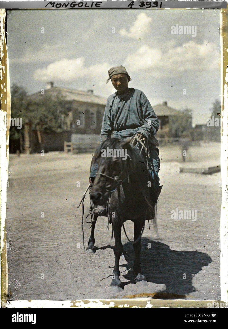 Troïtskosavsk, Transbaïkalie Portrait of a Buriet Cavalier (?) , 1913 ...