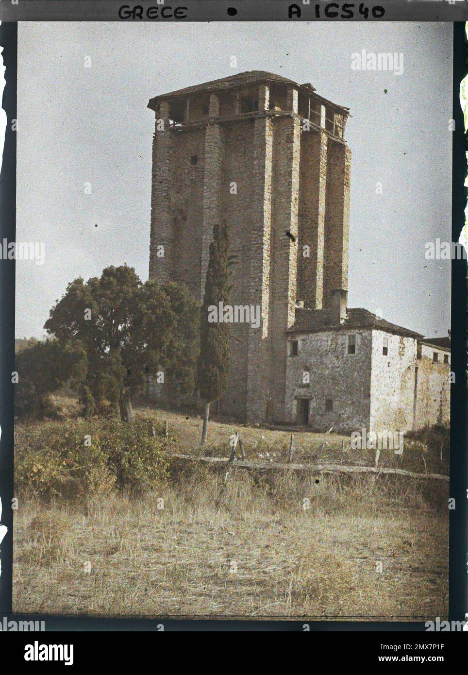 The Hilandar monastery, Greece , 1918 - Greece - Fernand Cuville ...