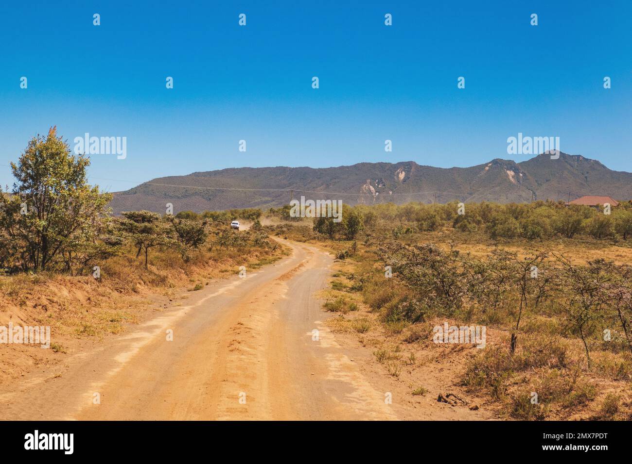 Scenic view of Mount Longonot in Naivasha, Kenya Stock Photo - Alamy
