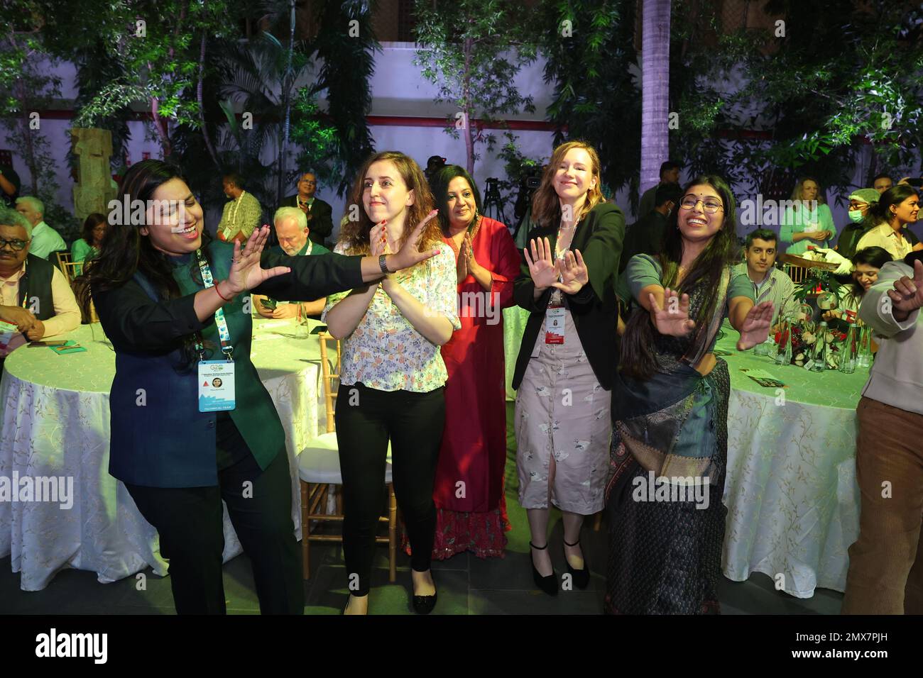 India , 02/02/2023, G20 Summit 2023 Concluding Day in Chennai: Grand cultural fiesta with folk ...