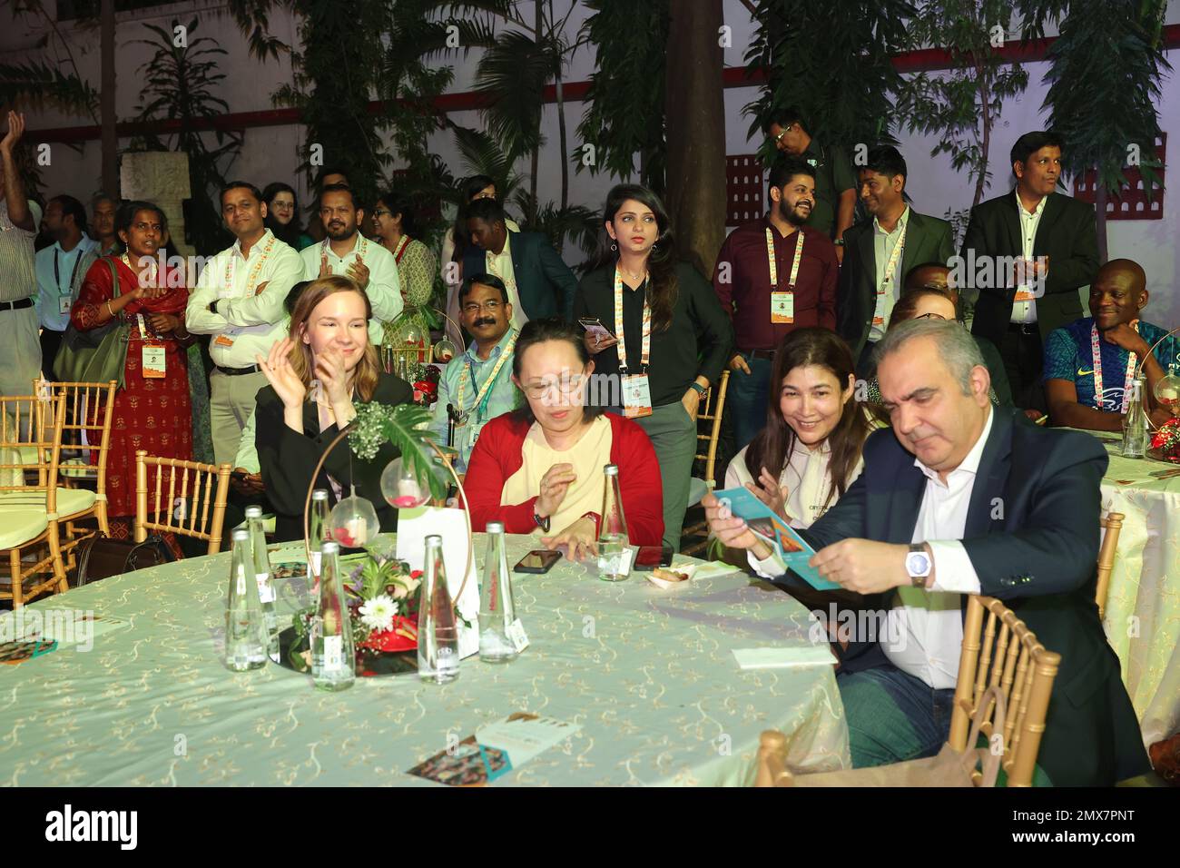India , 02/02/2023, G20 Summit 2023 Concluding Day in Chennai: Grand cultural fiesta with folk ...