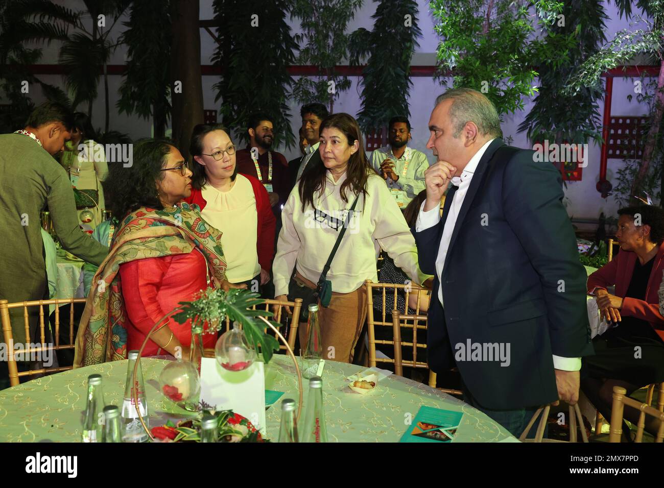 India , 02/02/2023, G20 Summit 2023 Concluding Day in Chennai: Grand cultural fiesta with folk ...