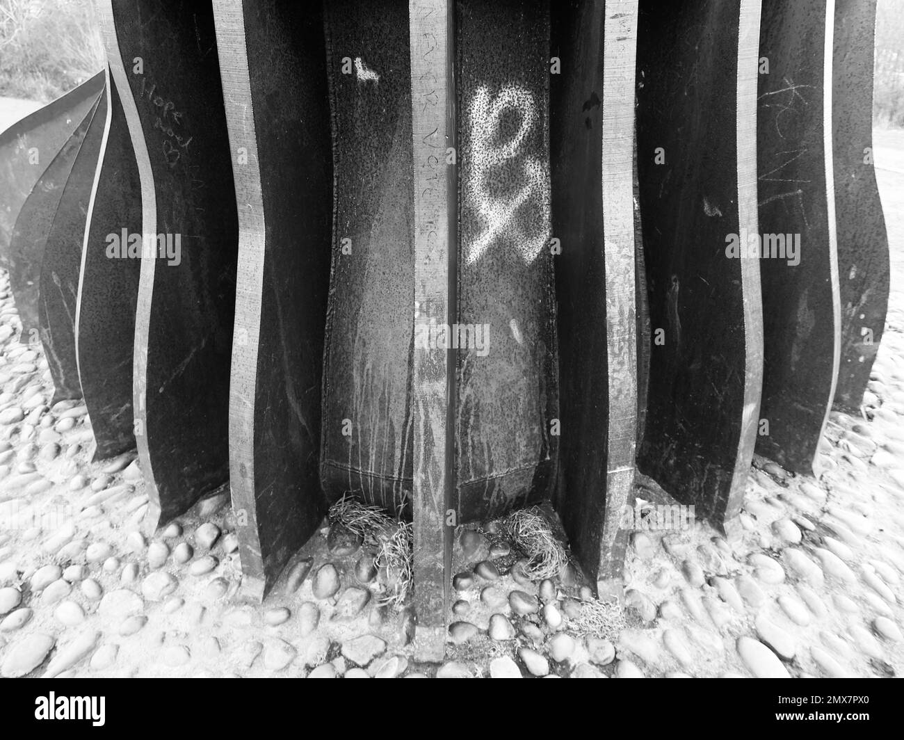 Gateshead, UK - 1 February 2023 : The Angel of the North sculpture by ...