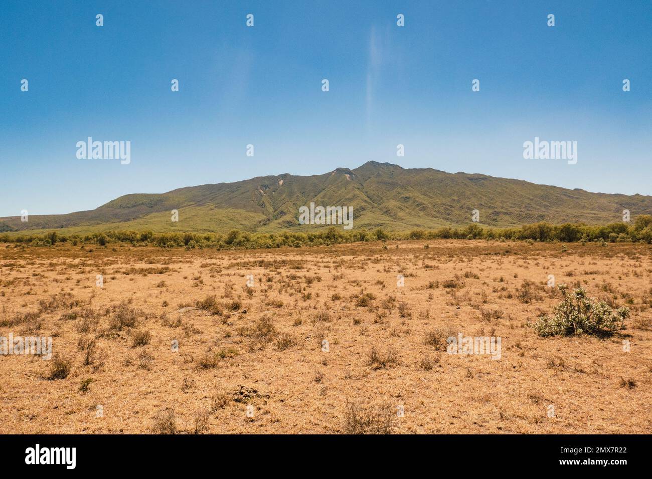 Scenic view of Mount Longonot in Naivasha, Kenya Stock Photo - Alamy