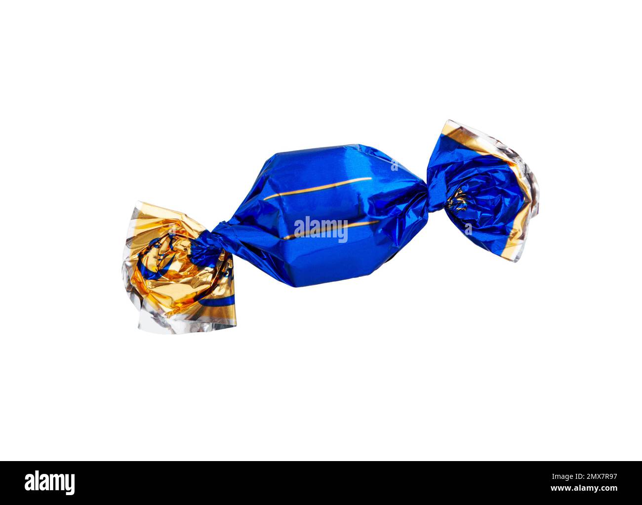 Candy. Wrapped candies isolated on white background Stock Photo - Alamy