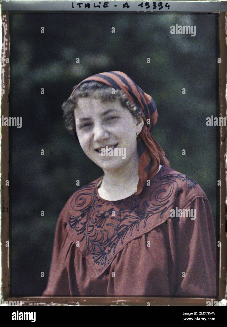 Vicenza, Italy wore Miss Maria Carmignato (?) , 1918 - Italy - Fernand ...