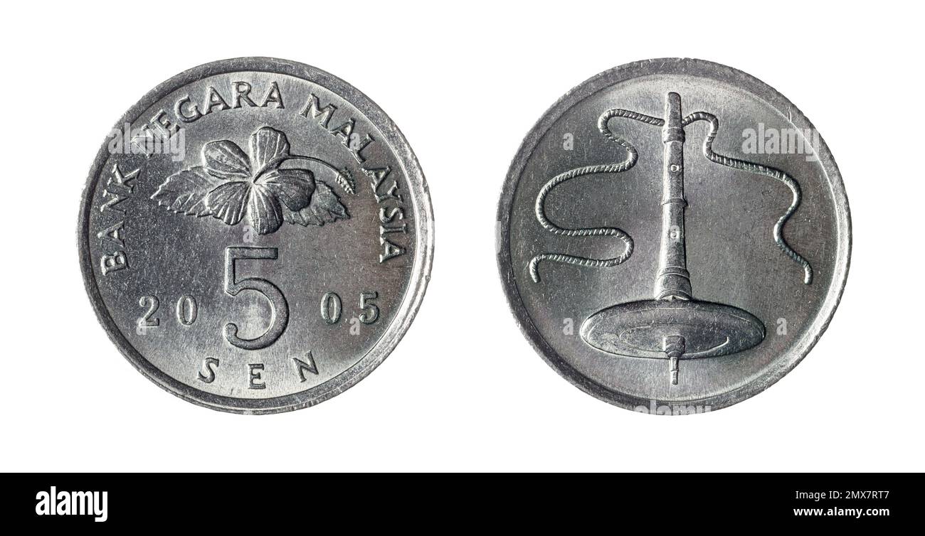 Coins malaysia malaysian sen coins hi-res stock photography and images ...