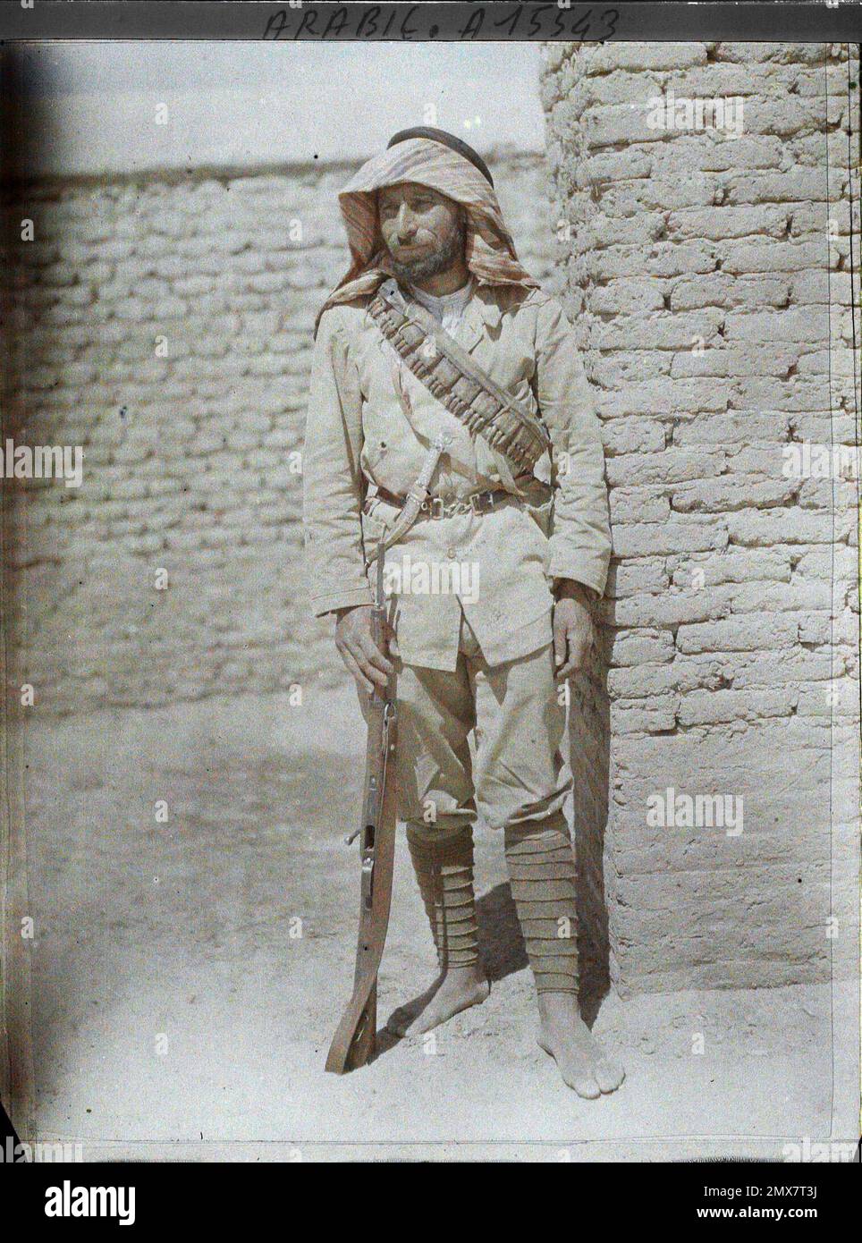 Aqaba (?), Arabia (current Jordan) the order of Captain Pisani, leader ...