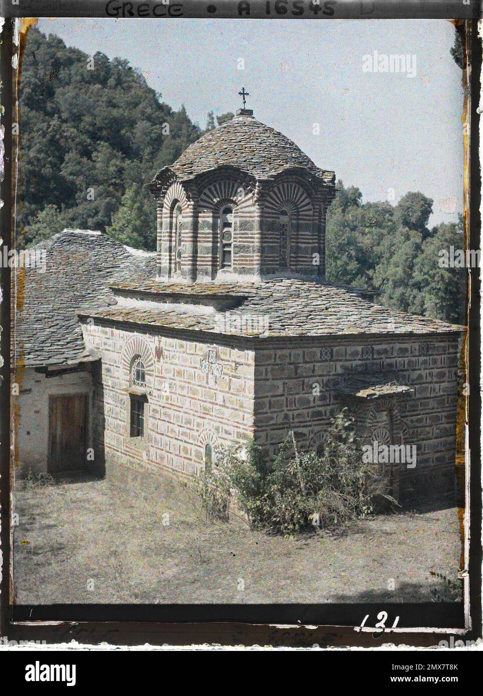 The Hilandar monastery, Greece , 1918 - Greece - Fernand Cuville ...