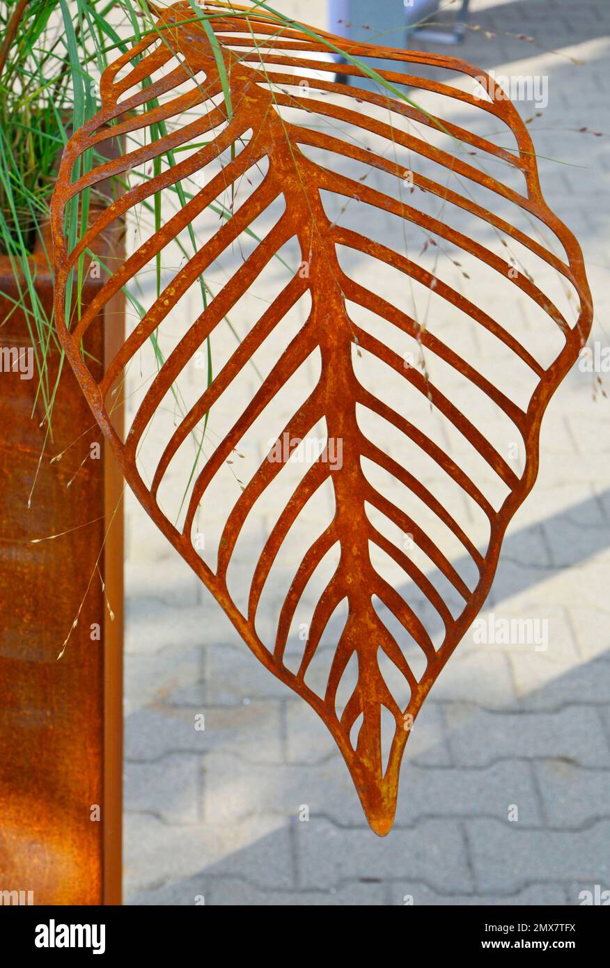 Ornamental steel corten hi-res stock photography and images - Alamy