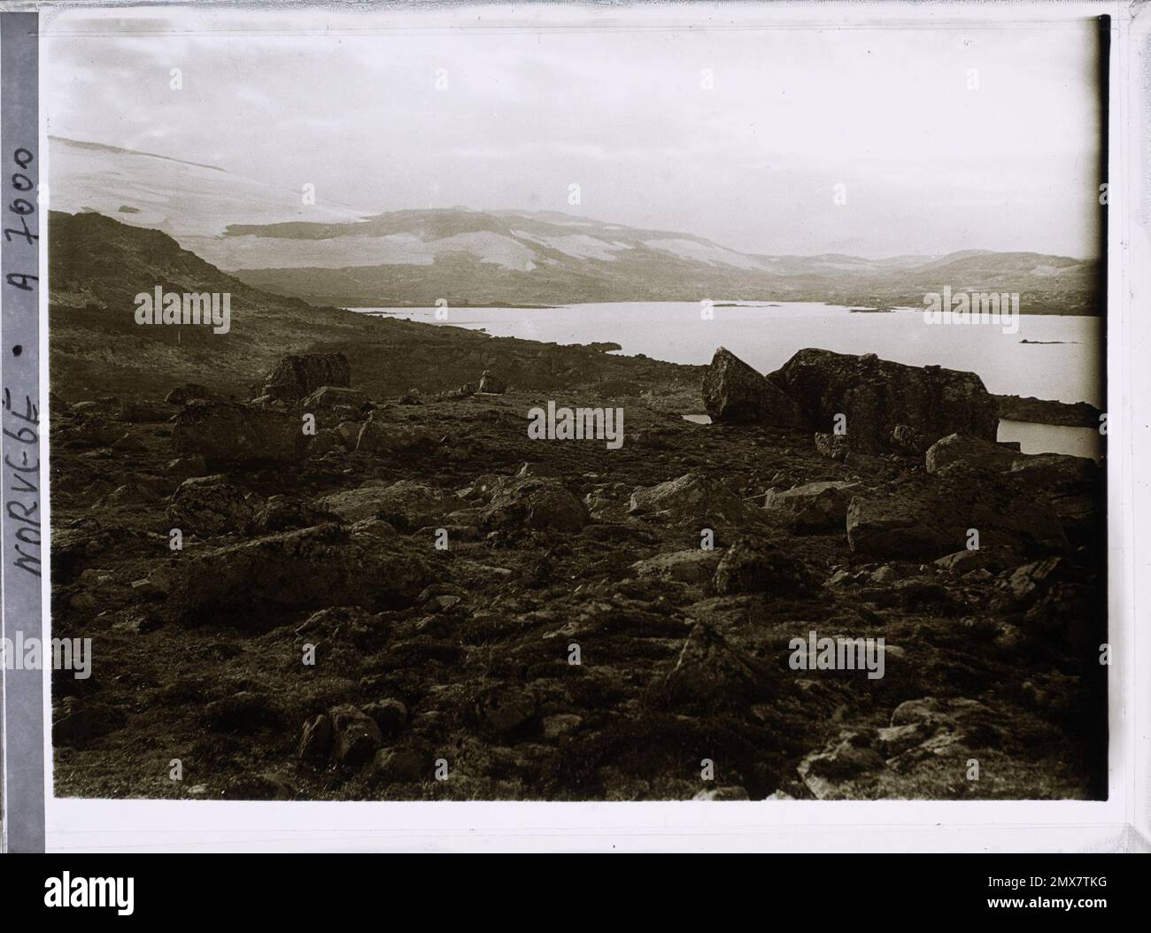 FINSE, Norway the surroundings of Lake Finsevatnet and the ...