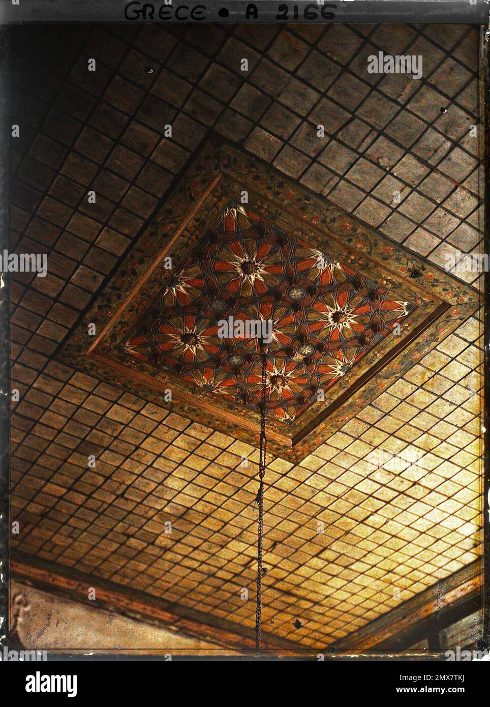 Thessaloniki, Greece the ceiling of the dervish hall , 1913 - Balkans ...