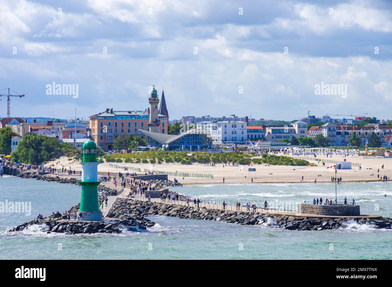 Warnemünde beach rostock germany hi-res stock photography and images ...
